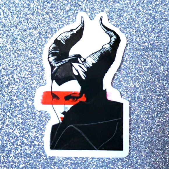 Disney | Design | Disney Villian Waterproof Sticker Malificent | Poshmark